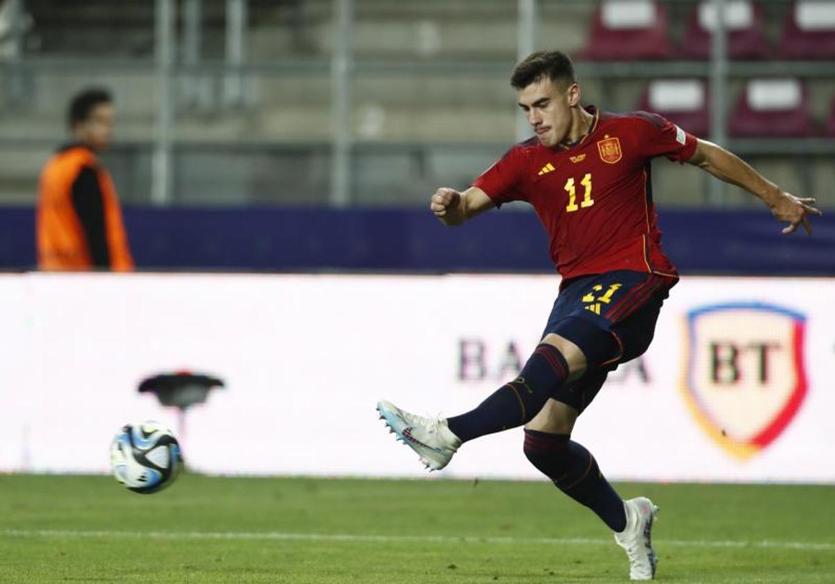 Notable actuación de Barrenetxea con la sub-21 | El Diario Vasco